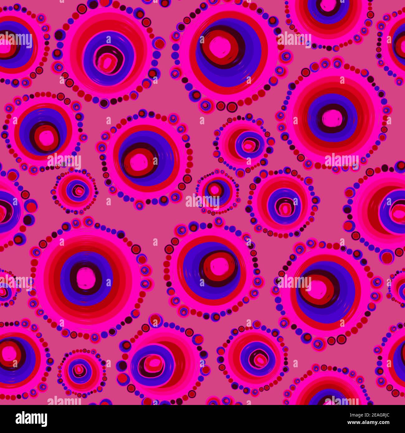 Geometric seamless pattern,texture with perfectly contacting nested ...