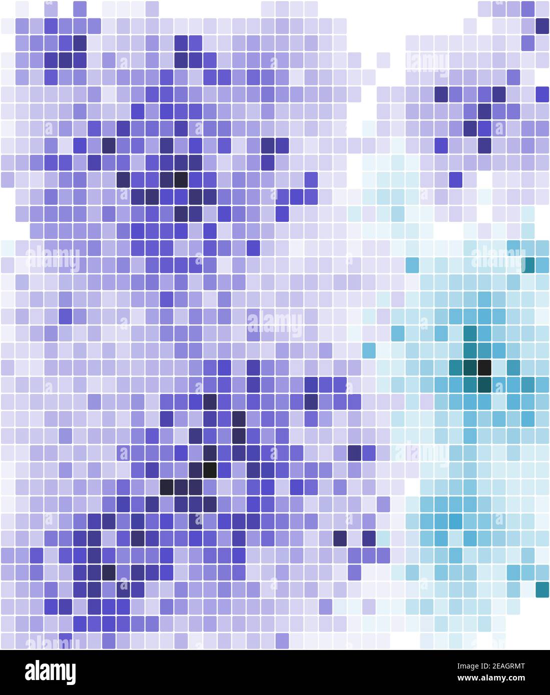 Colorful random squares in Stock Vector Images - Alamy