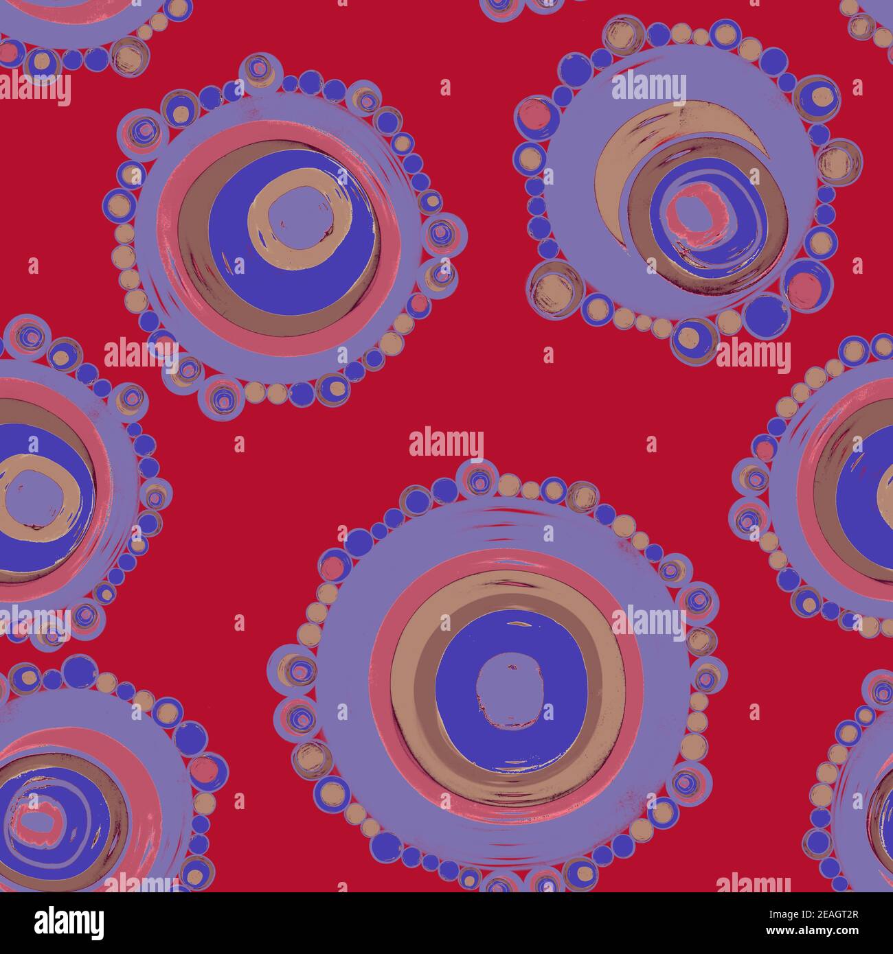 Geometric seamless pattern,texture with perfectly contacting nested ...