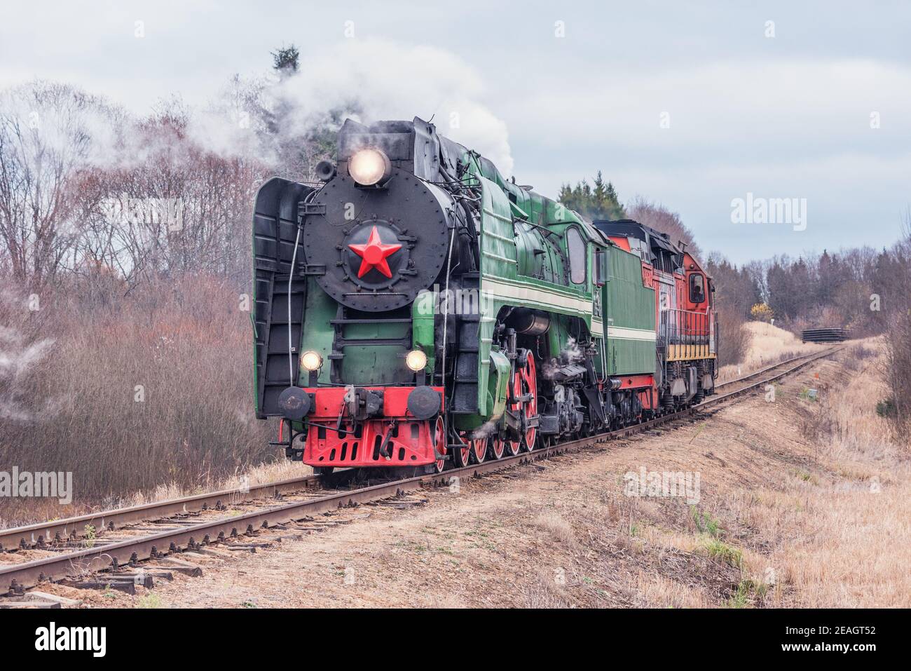 Diesel locomotives russia hi-res stock photography and images - Alamy