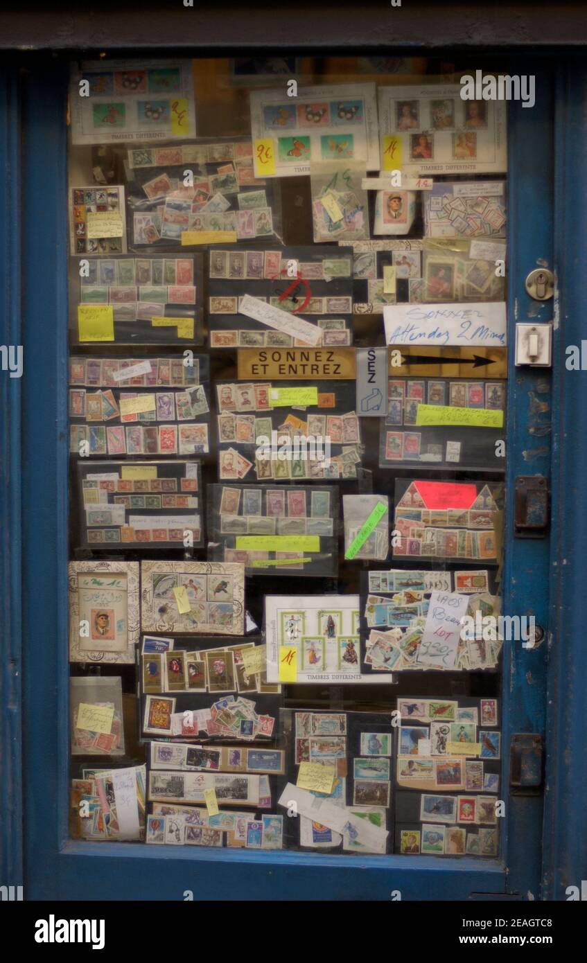 Collecting stamp hi-res stock photography and images - Alamy