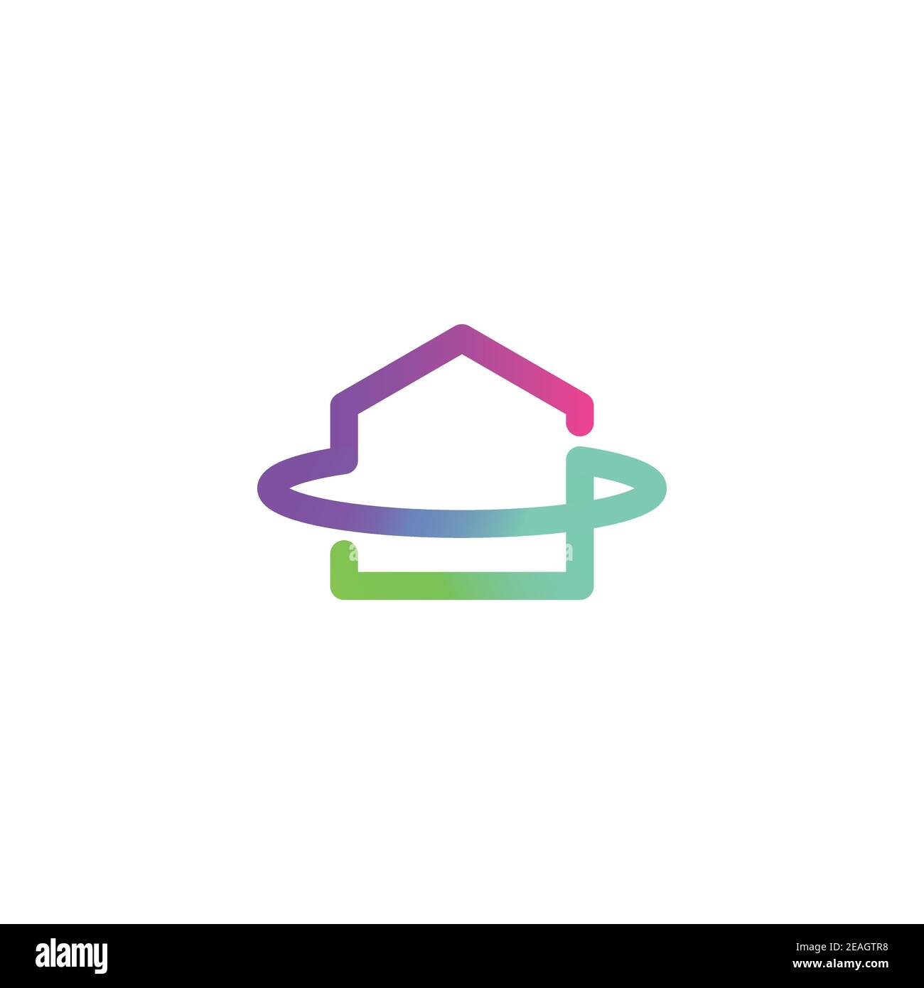 Modern vector logo hi-res stock photography and images - Alamy