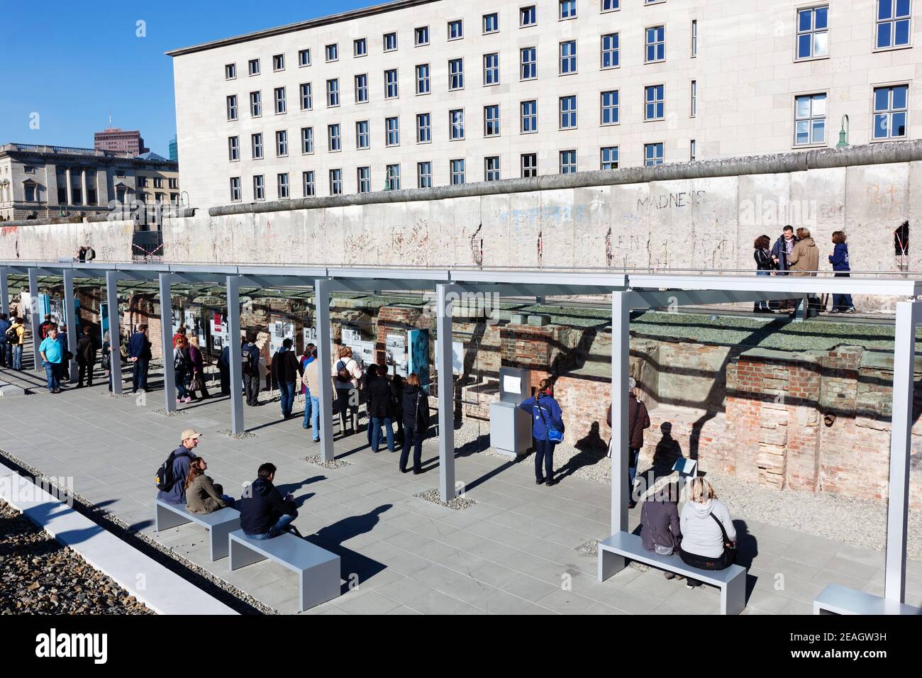 Berlin, Germany Topography of Terror (Topographie des Terrors) outdoor ...
