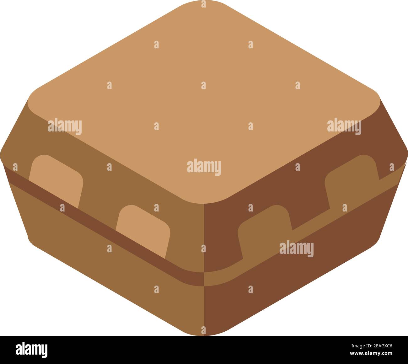 Carton package icon. Isometric of carton package vector icon for web ...