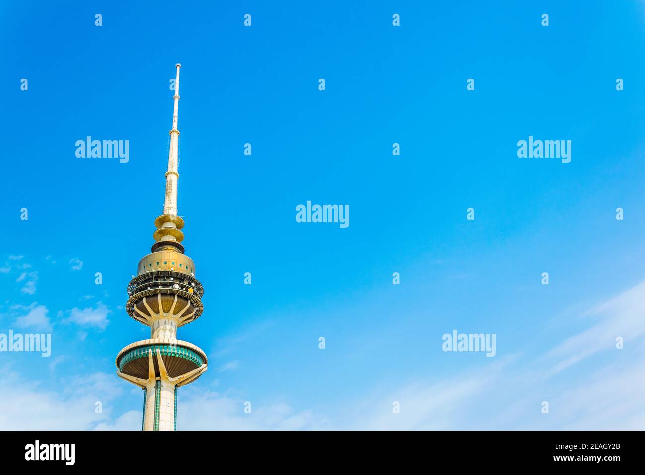 Detail view of the Liberation tower in Kuwait Stock Photo - Alamy