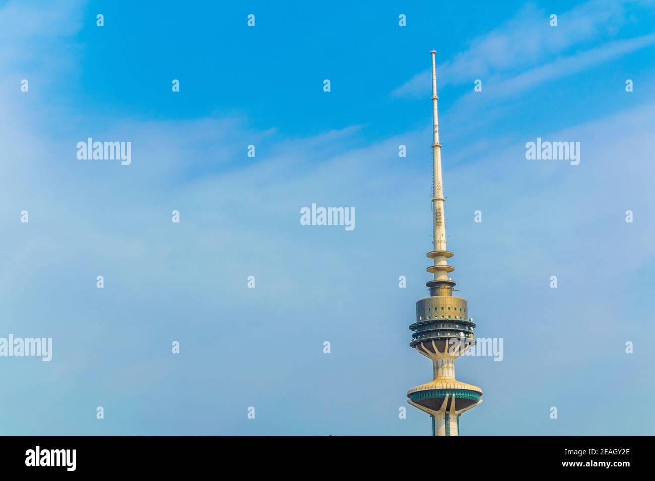 Detail view of the Liberation tower in Kuwait Stock Photo - Alamy