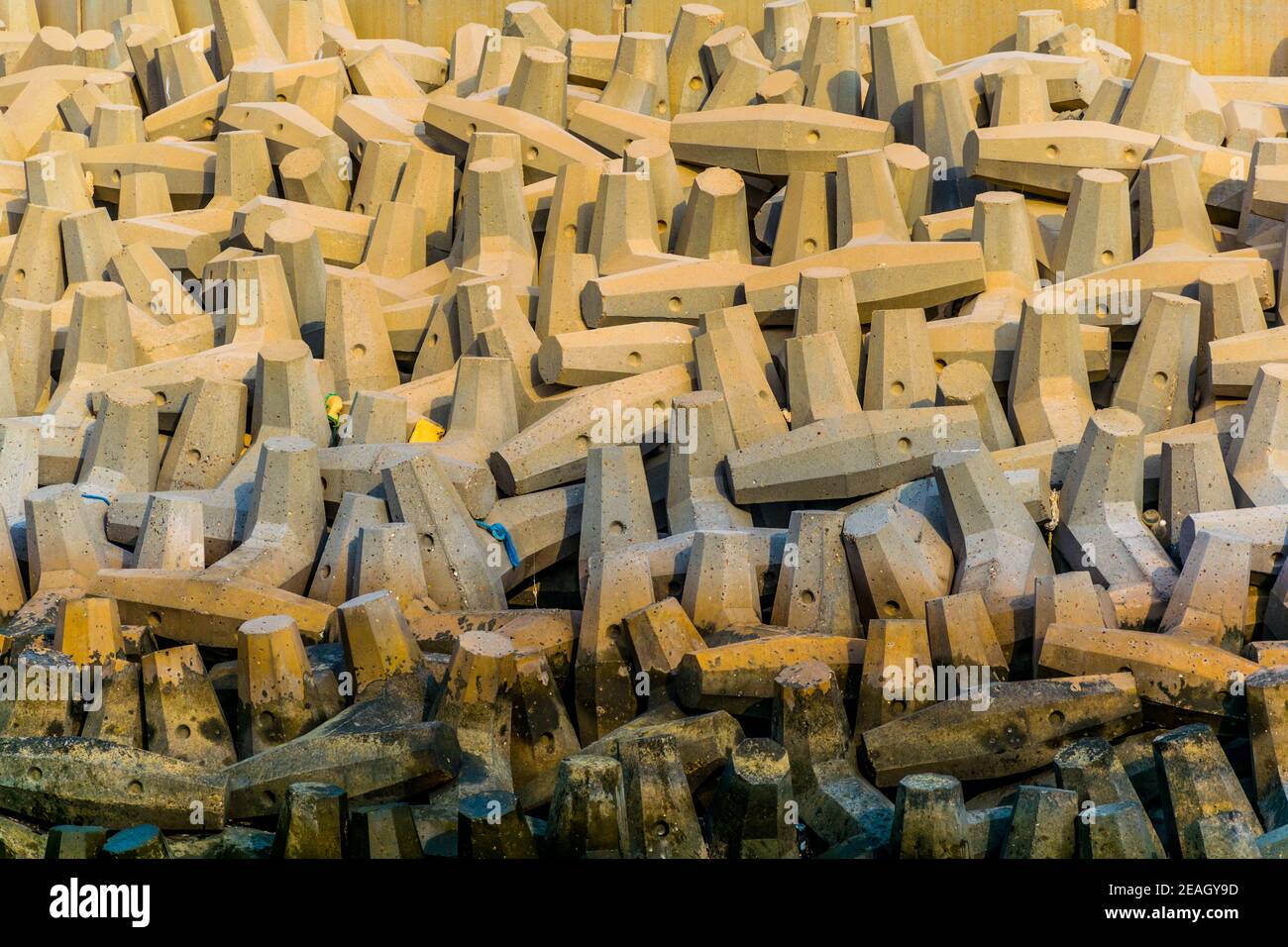 Concrete Structure Wave Barrier High Resolution Stock Photography and ...