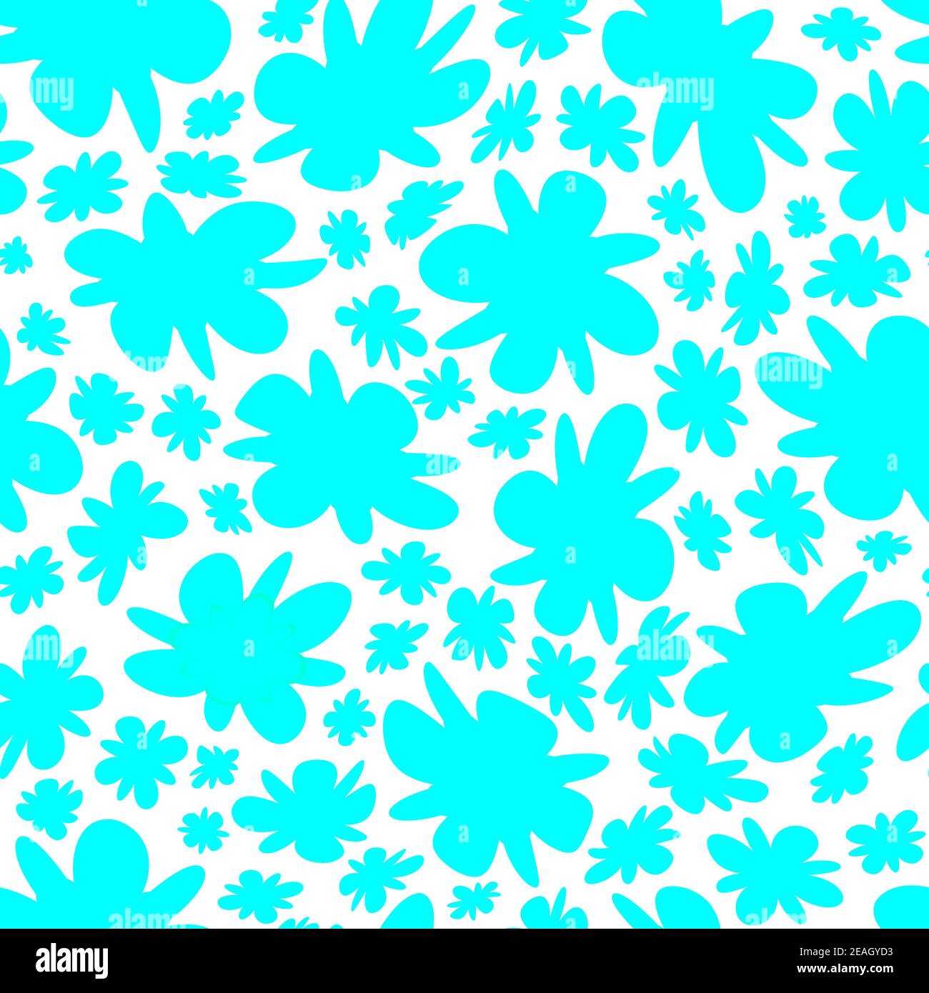 Trendy fabric pattern with miniature flowers.Summer print.Fashion ...