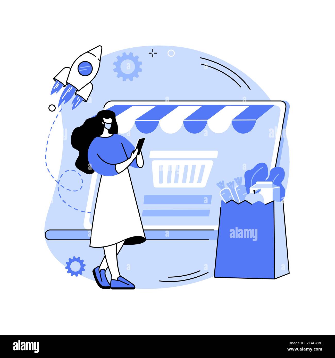 Small launch Stock Vector Images - Alamy