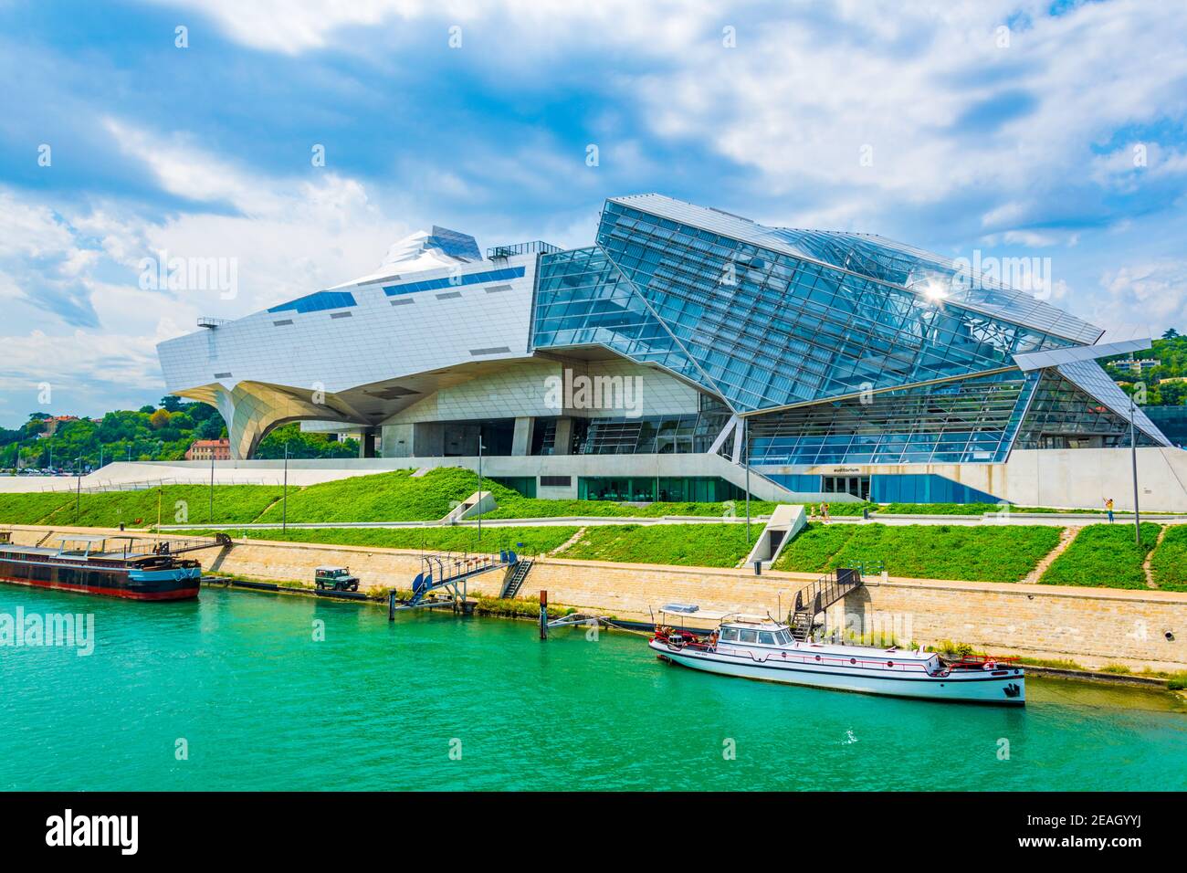 Musée des Confluences is a science and anthropology museum situated on ...