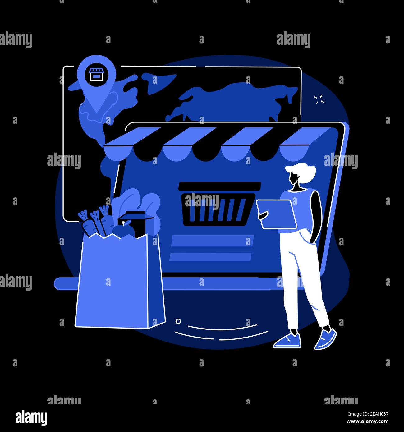 Domestic consumption abstract concept vector illustration Stock Vector ...