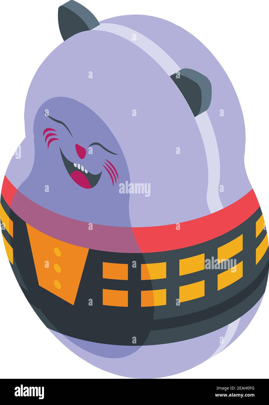 Lucky cat icon. Isometric of lucky cat vector icon for web design ...