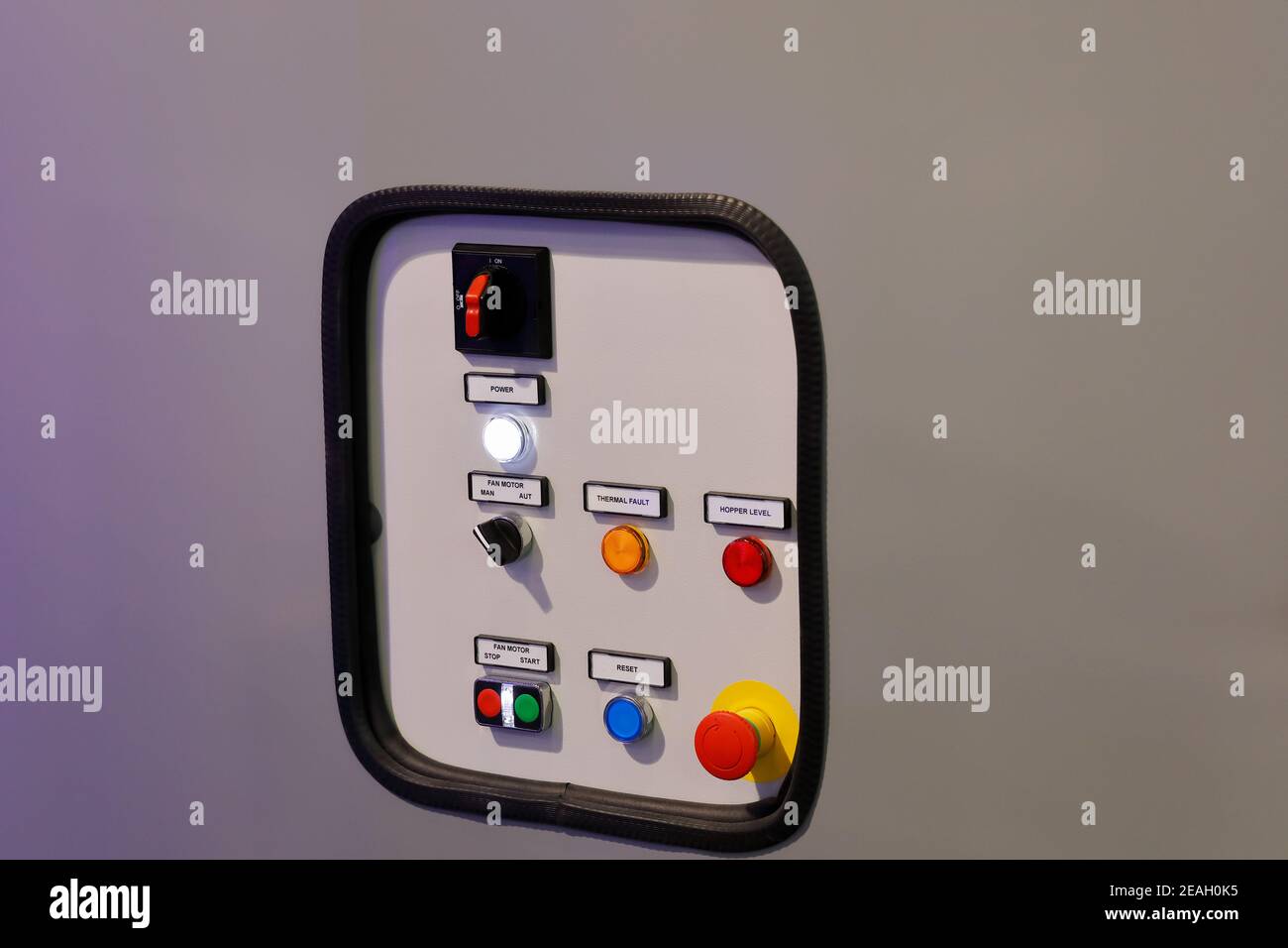 Industrial electric switch panel buttons hi-res stock photography and ...