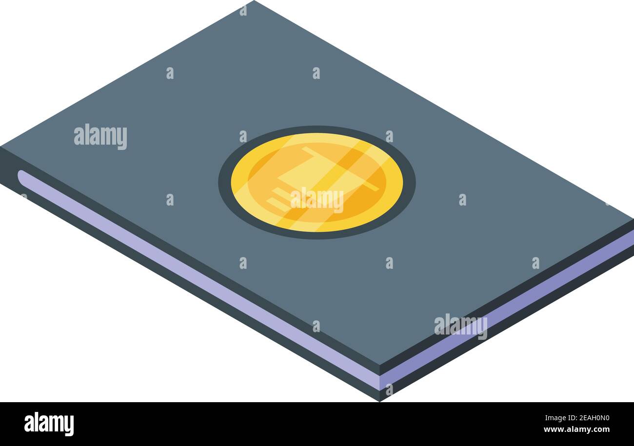 Master degree icon. Isometric of master degree vector icon for web ...