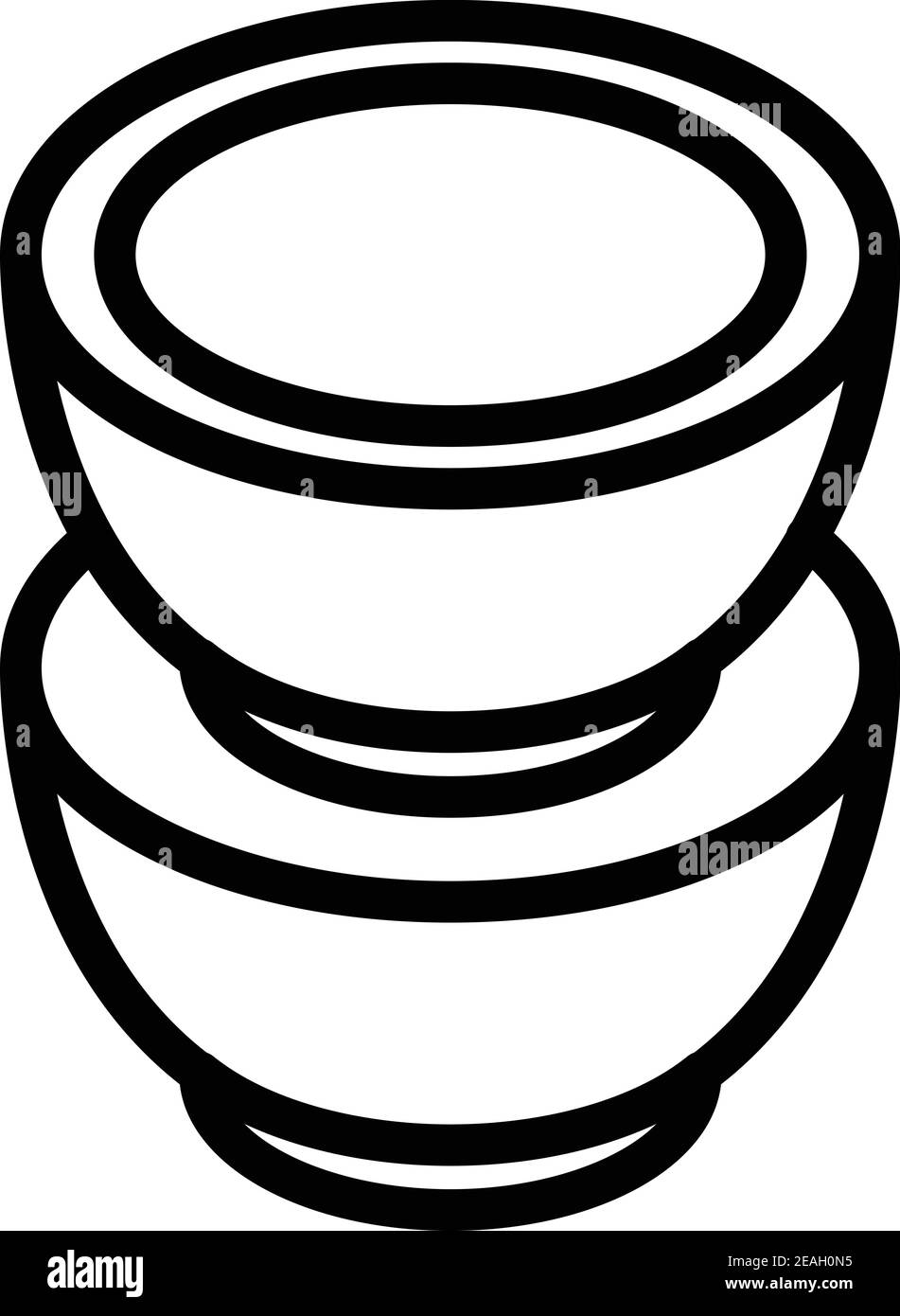 Italian coffee pods icon. Outline italian coffee pods vector icon for ...