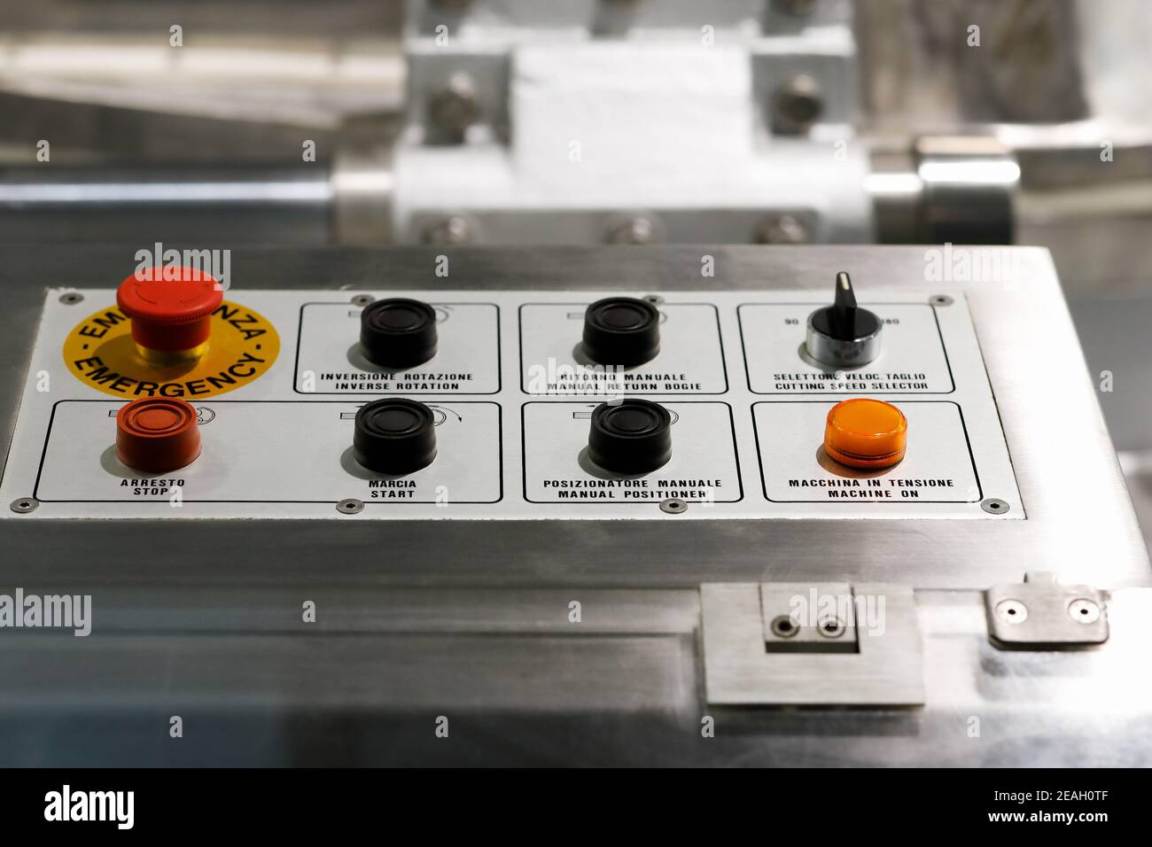Industrial electric switch panel buttons hi-res stock photography and images - Alamy