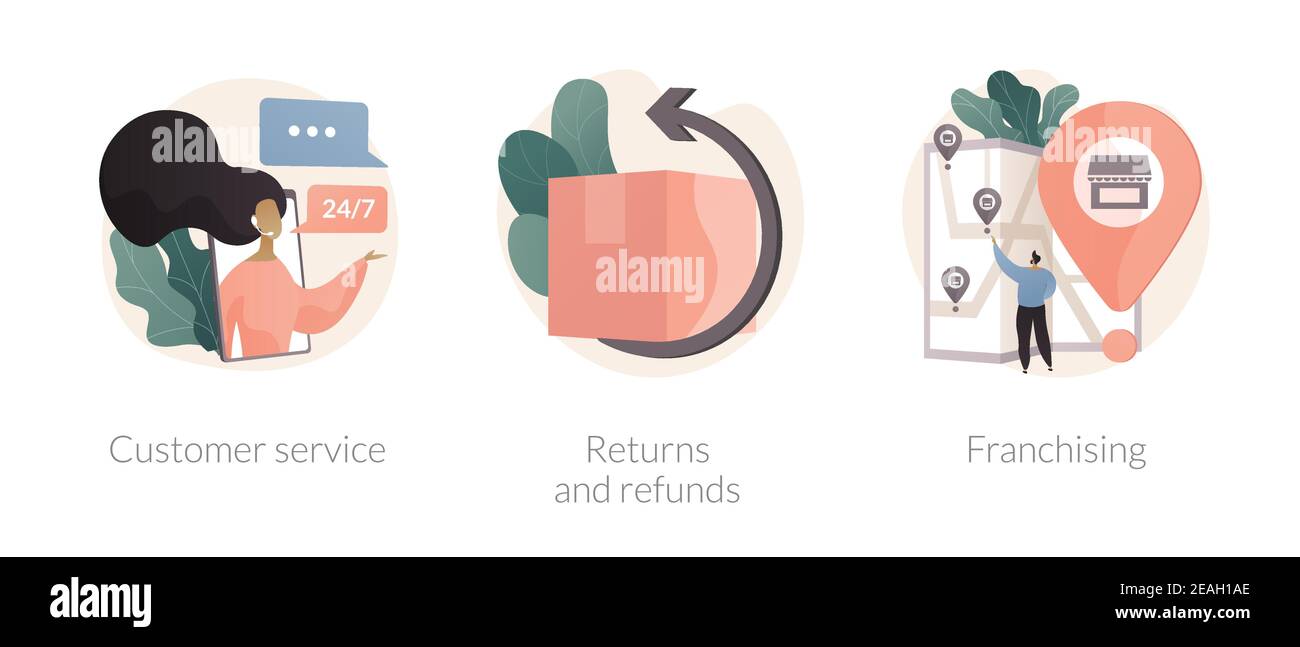 Retail market abstract concept vector illustrations Stock Vector Image ...