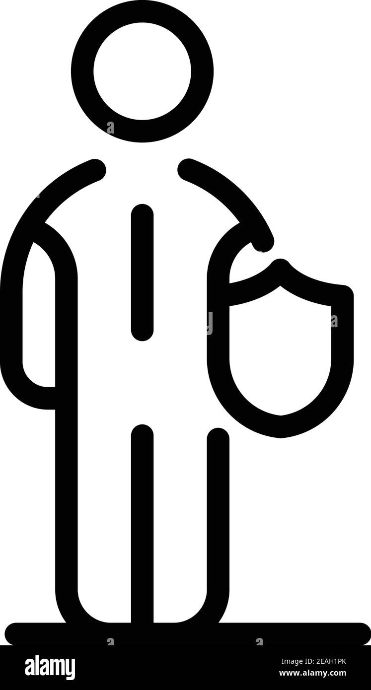 Registration authority icon. Outline registration authority vector icon ...