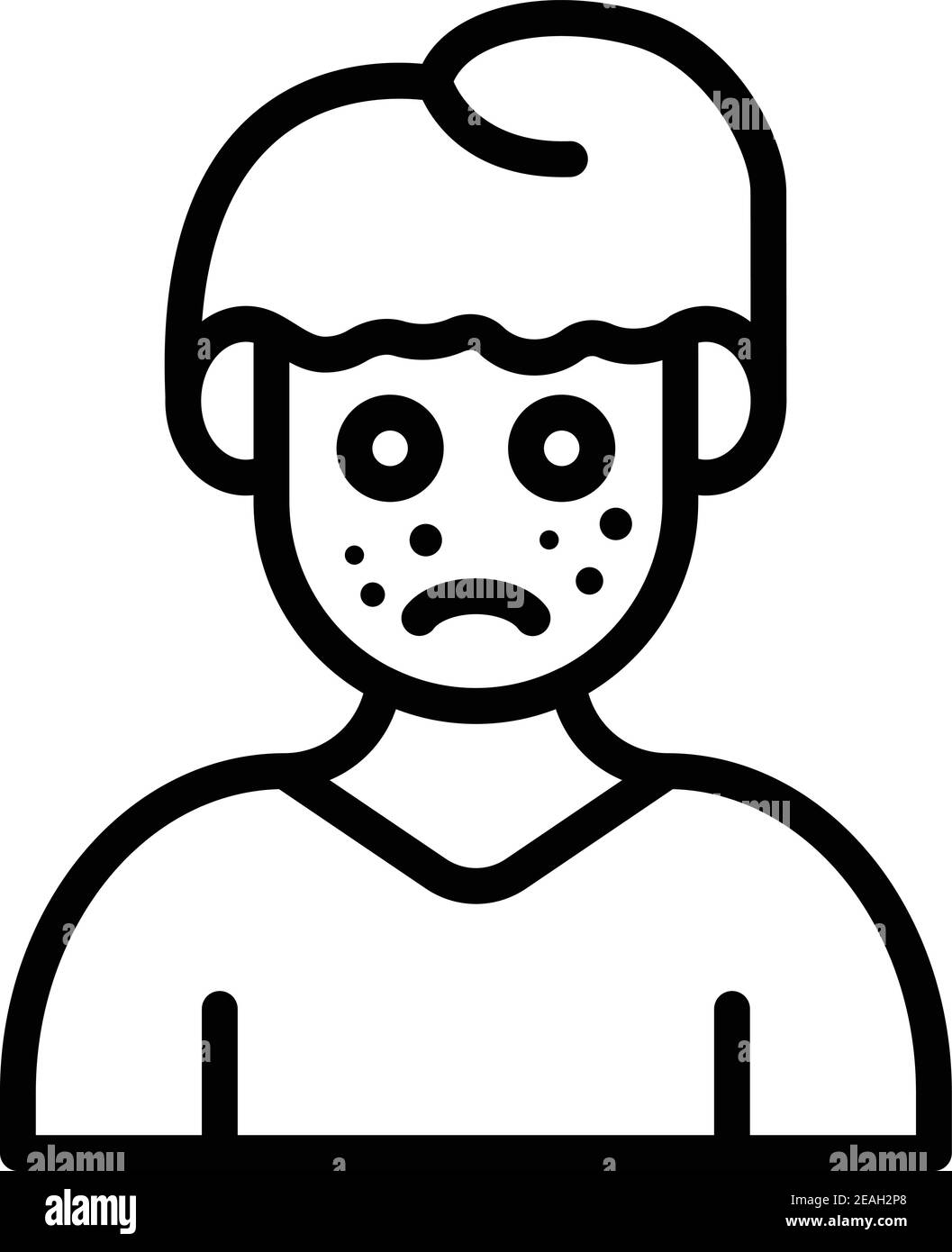 Pale Face Clipart