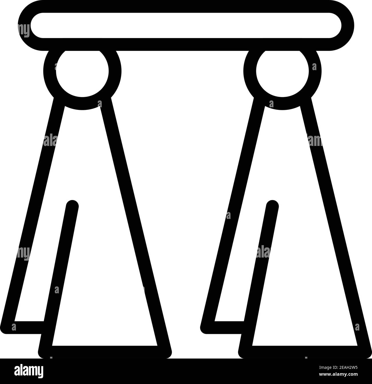 Cotton handkerchief icon. Outline cotton handkerchief vector icon for ...