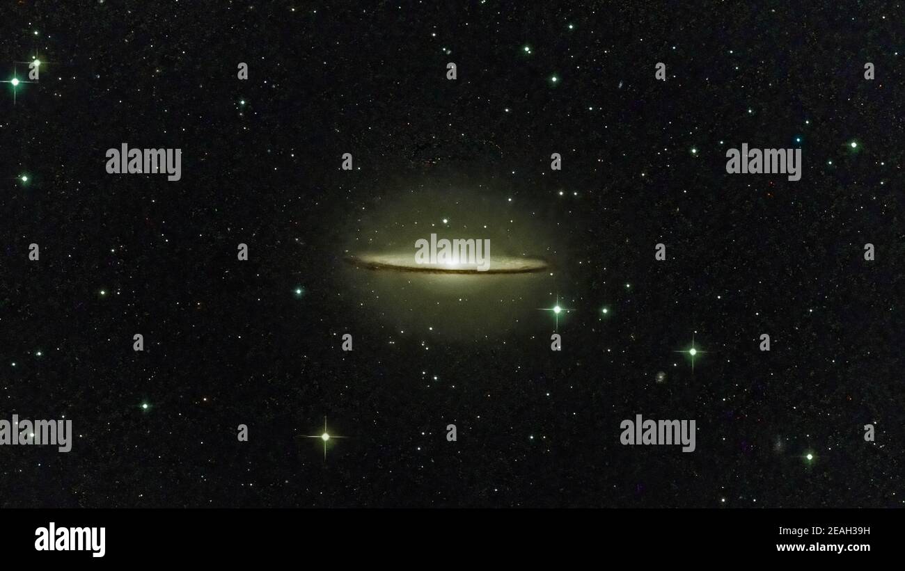 Astrophotography - Messier 104 (The Sombrero Galaxy) m104 Stock Photo - Alamy