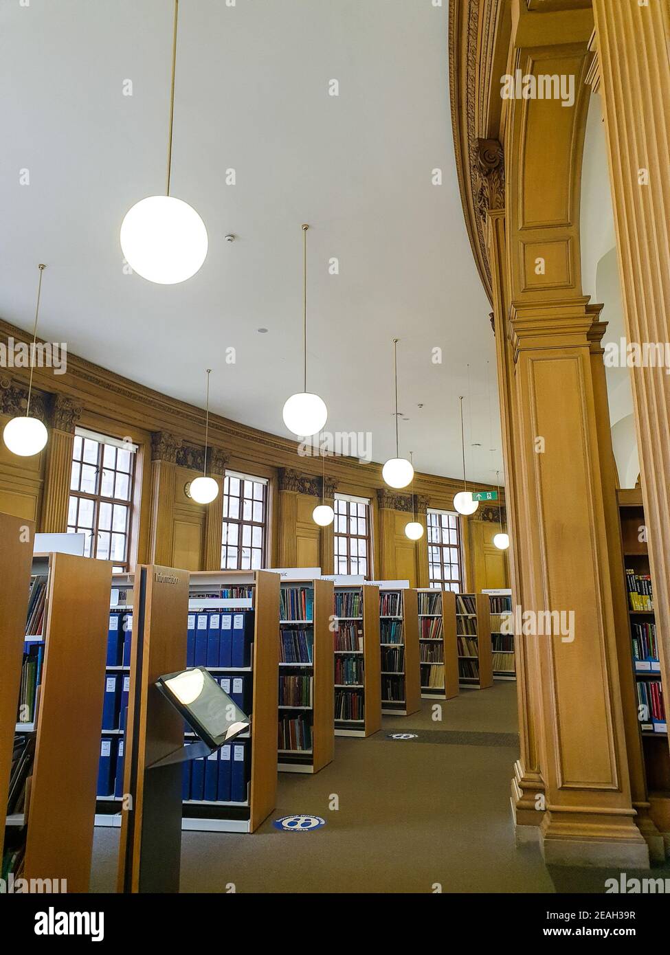 Manchester Central Library, City Centre, England, UK Stock Photo - Alamy
