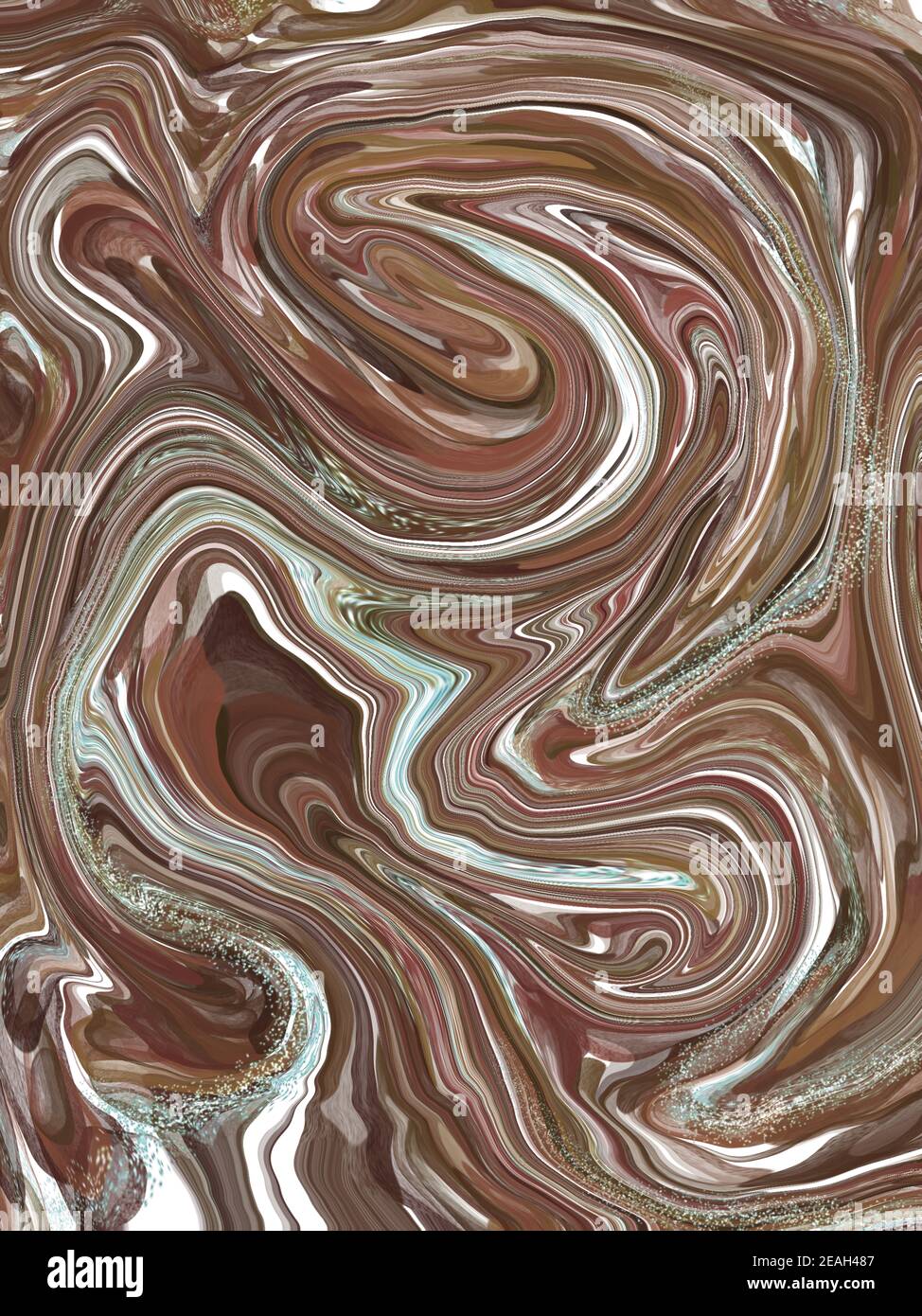 Digital drawing of liquid marble paper texture mimicking stone with ...