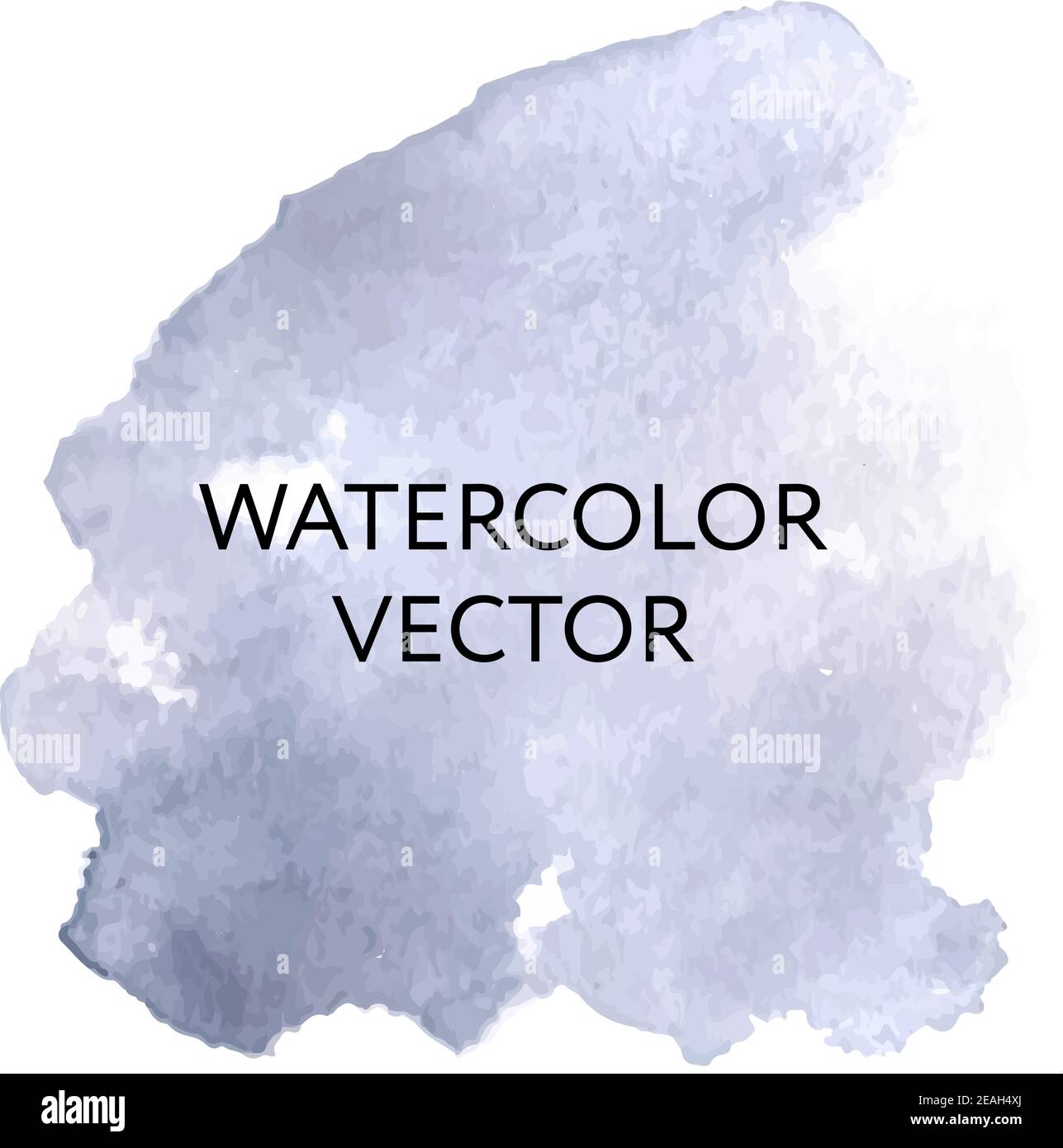 Abstract watercolor splash. Watercolor drop vector Stock Vector Image ...