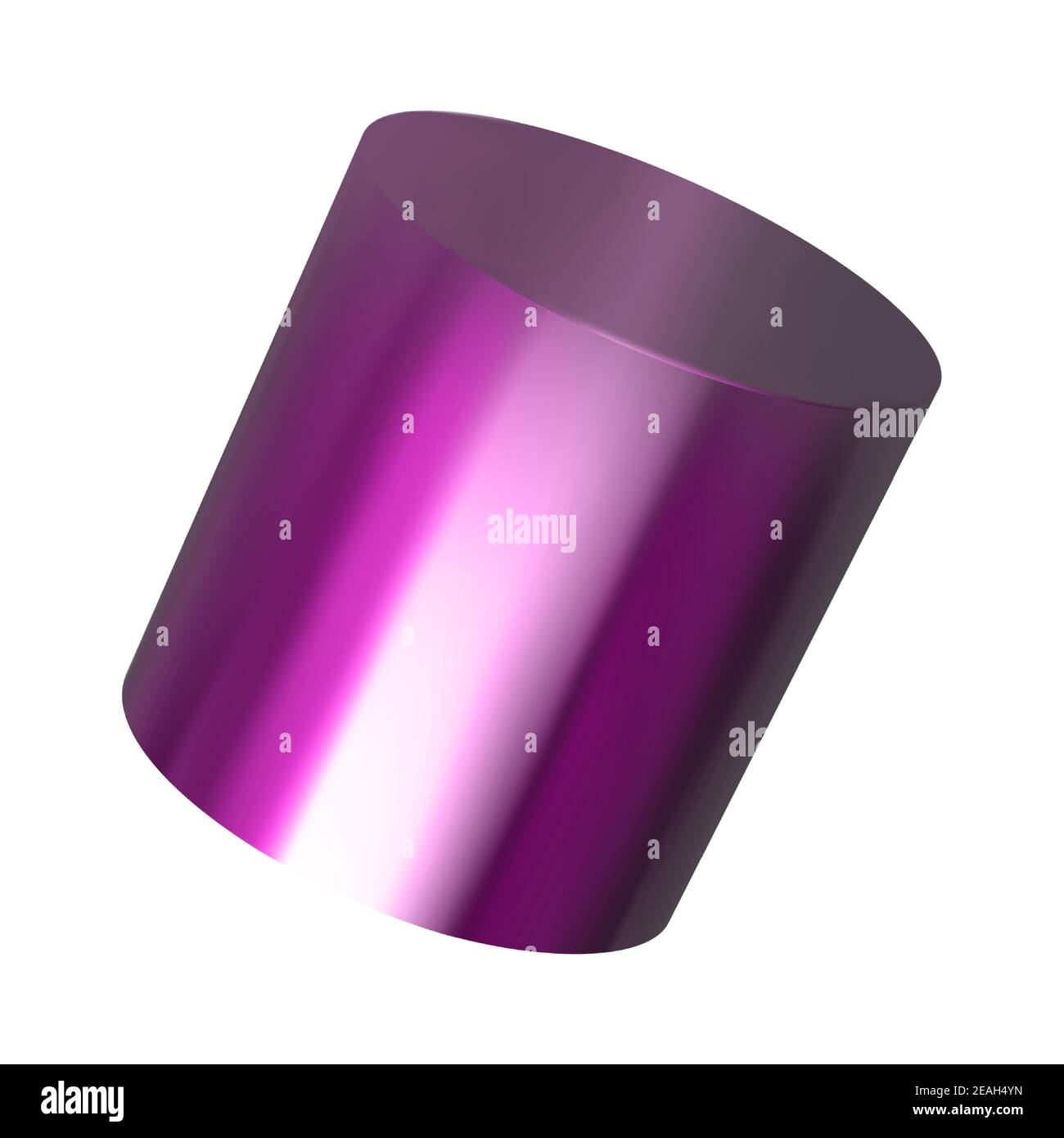 Realistic 3d render metallic color gradient geometric shapes objects ...