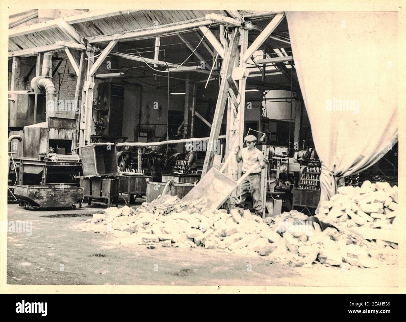 FRAUREUTH, EAST GERMANY - MAY 18, 1965: The retro photo shows ...