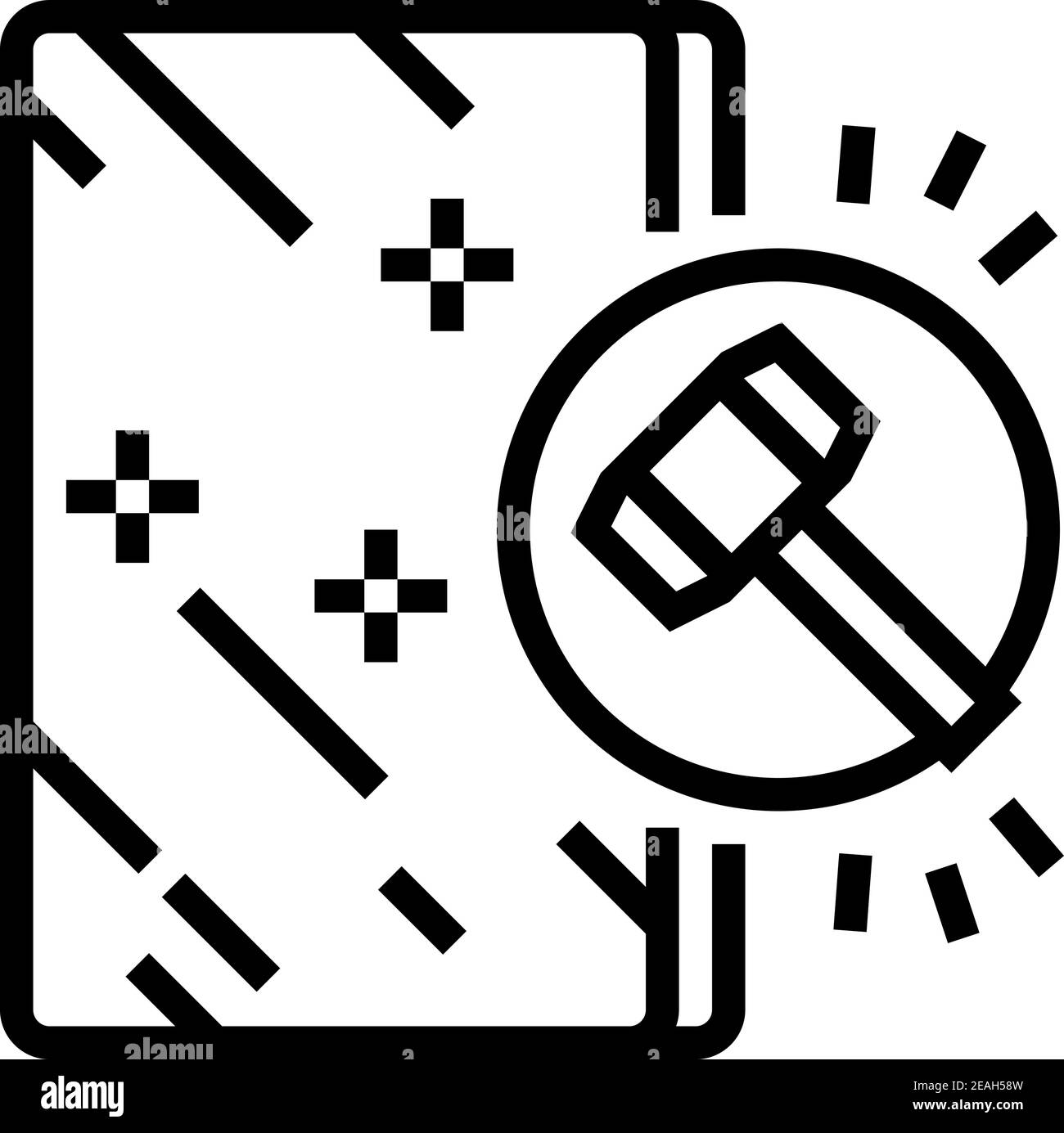 Polishing tile Stock Vector Images - Alamy