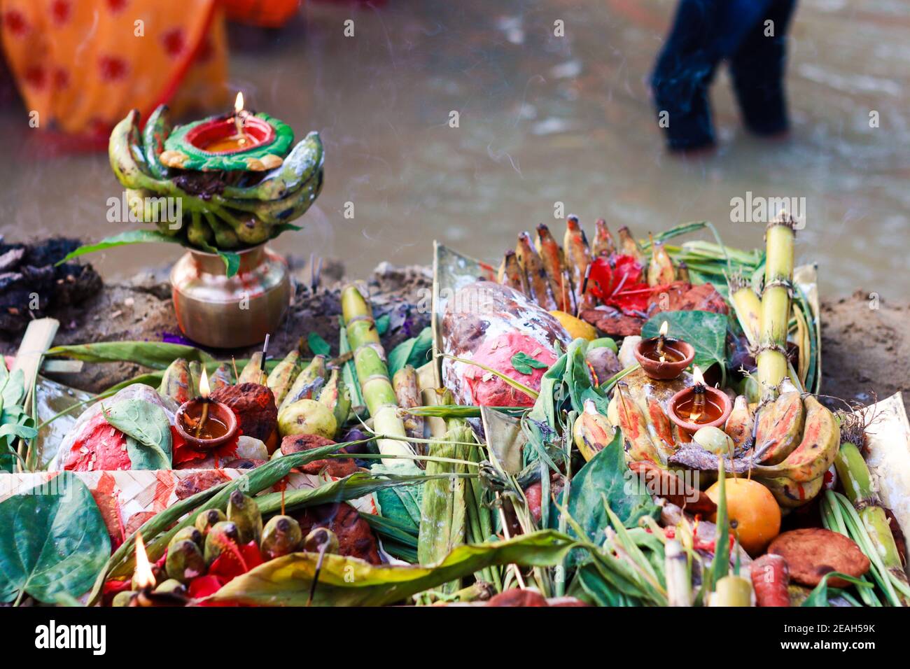 Chatt Puja High Resolution Stock Photography and Images - Alamy
