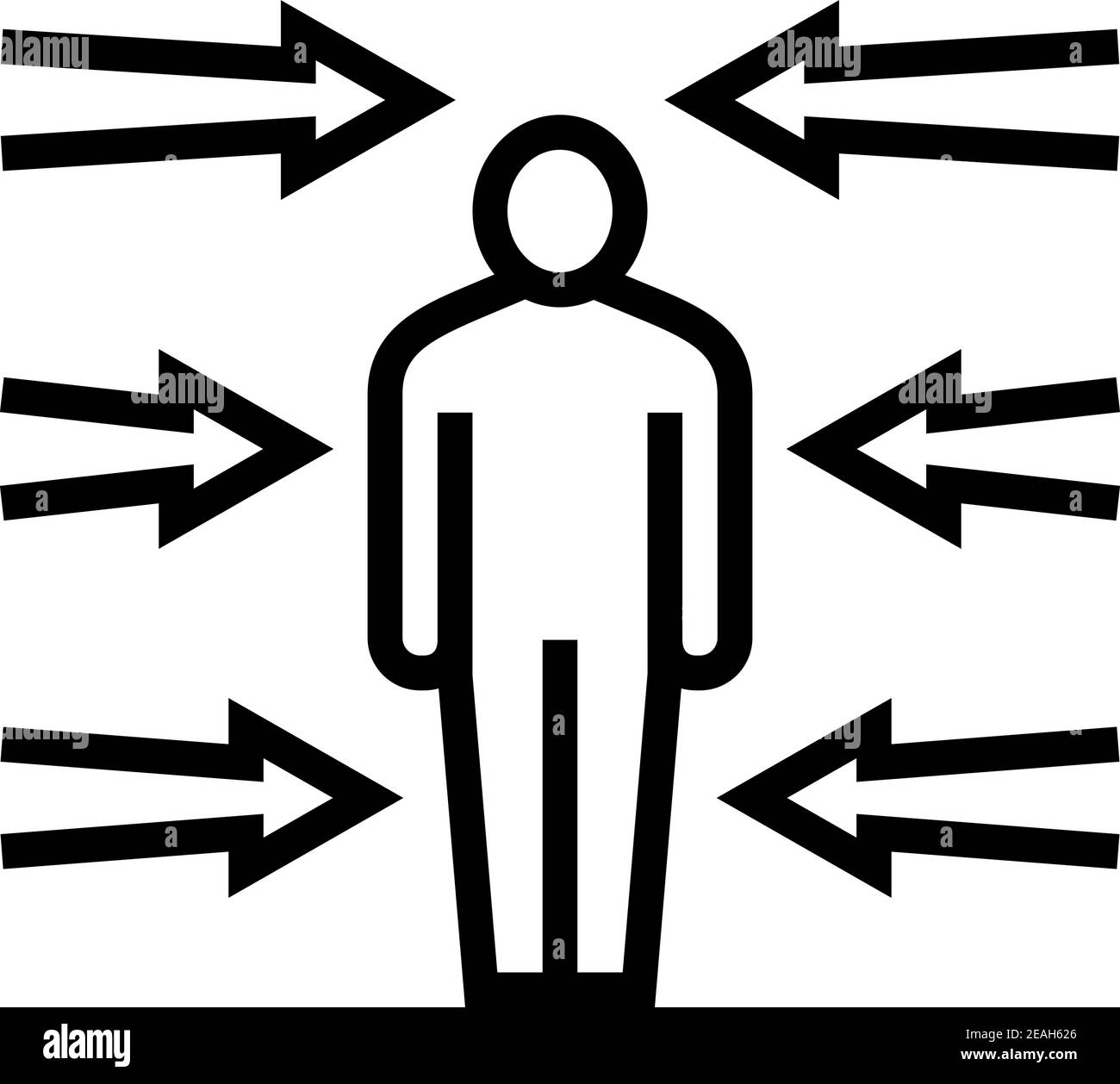 Flexibility Soft Skill Line Icon Vector Illustration Stock Vector Image And Art Alamy