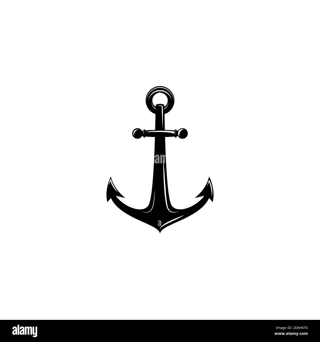 Simple Black Anchor