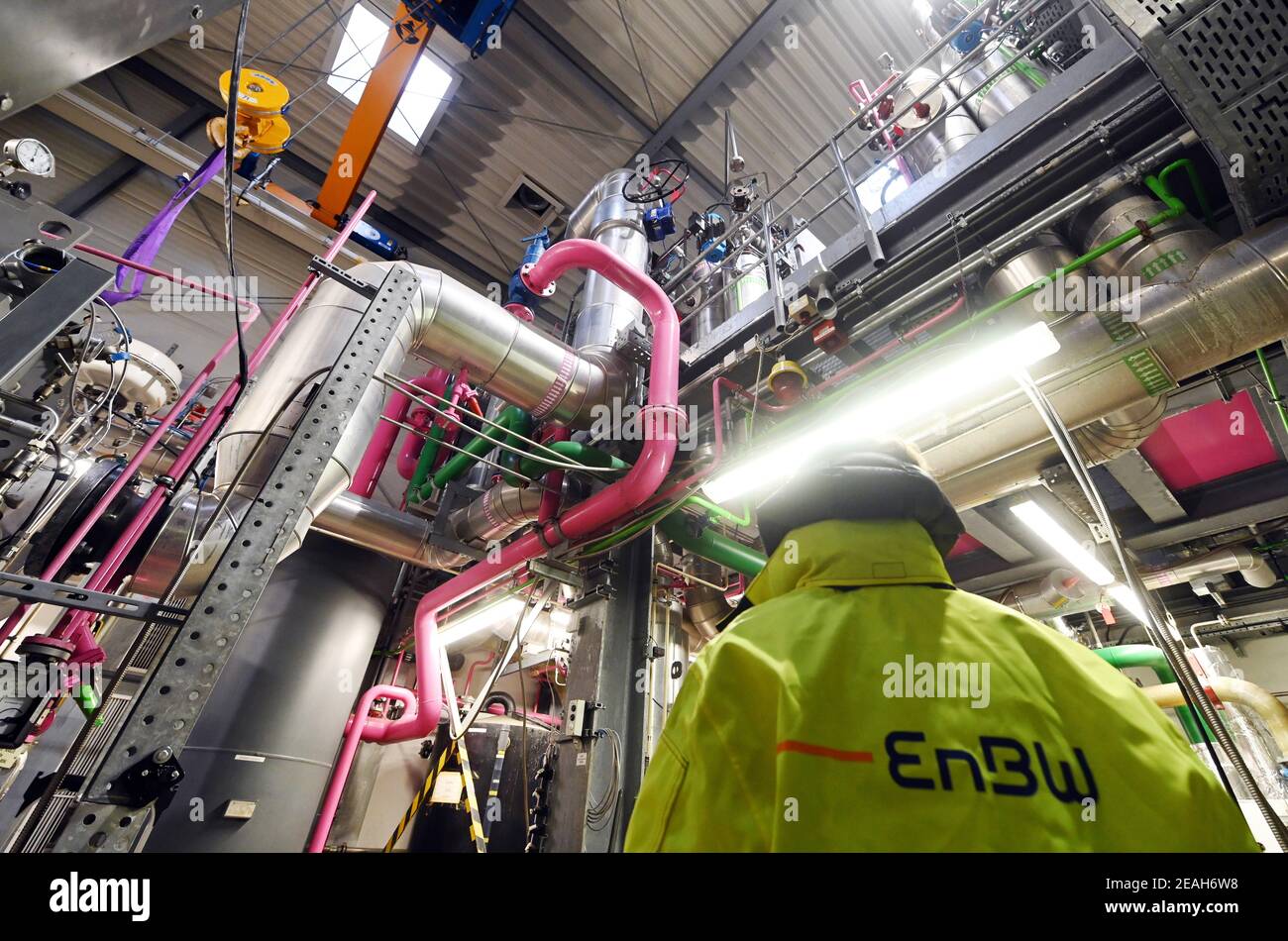 Geothermal power plant interior hi-res stock photography and images - Alamy