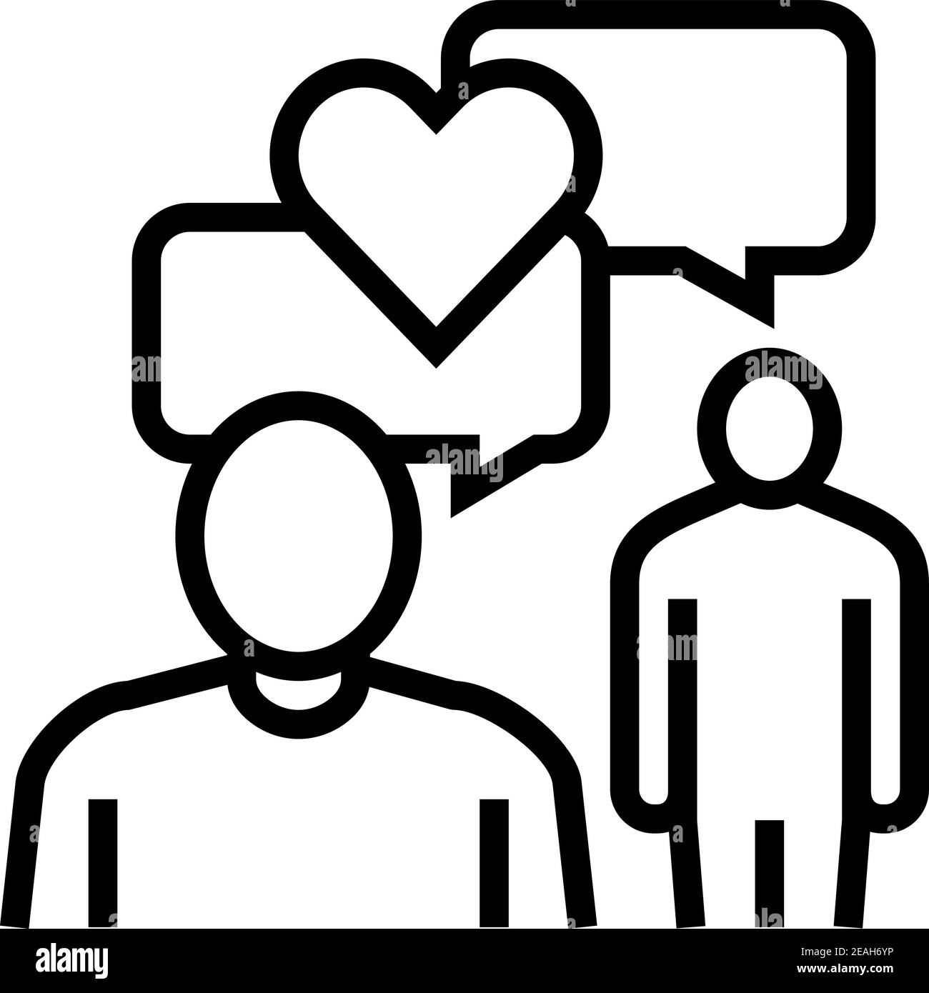 courtesy soft skill line icon vector illustration Stock Vector Image ...