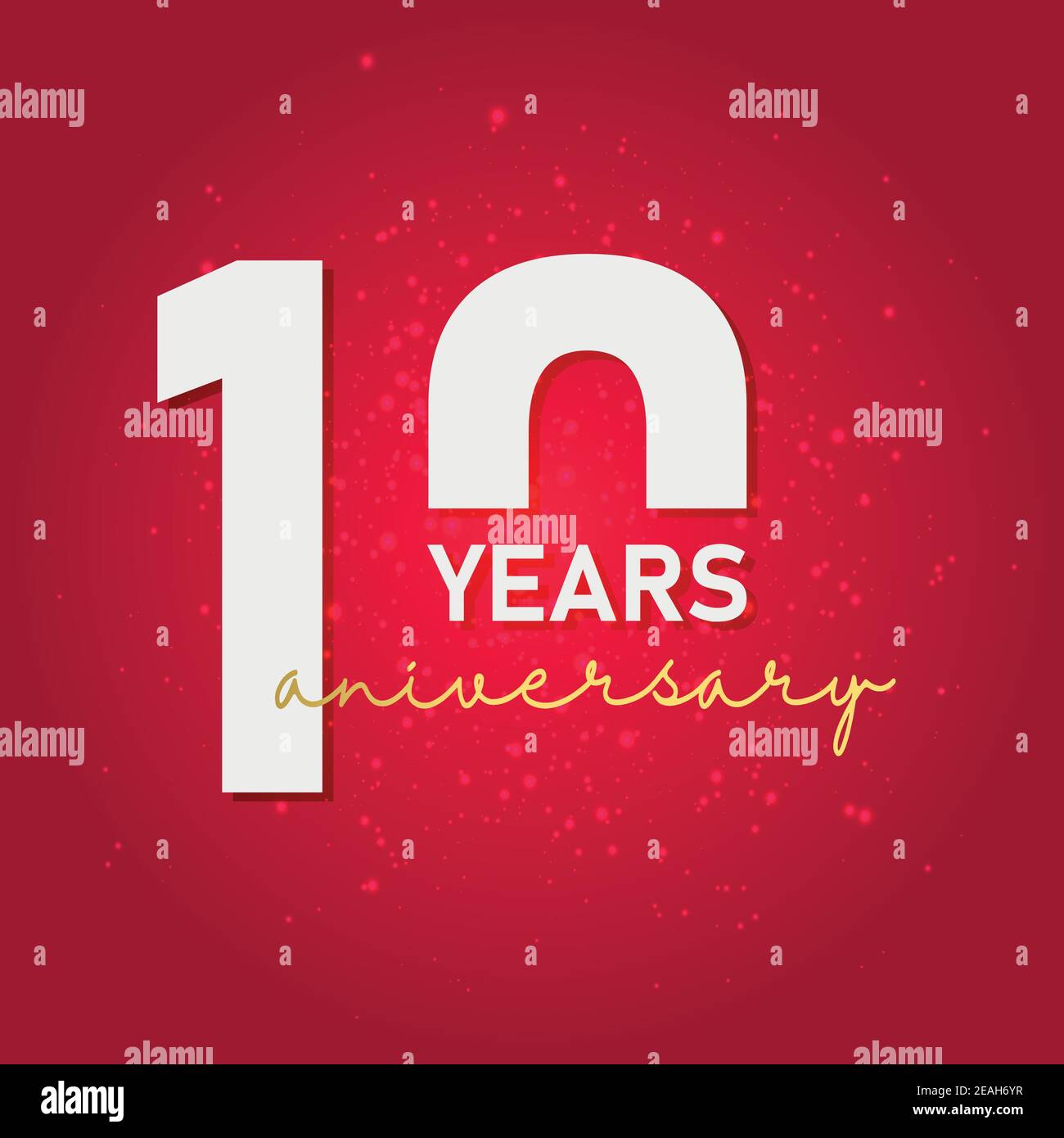 Number 10 party Stock Vector Images - Alamy