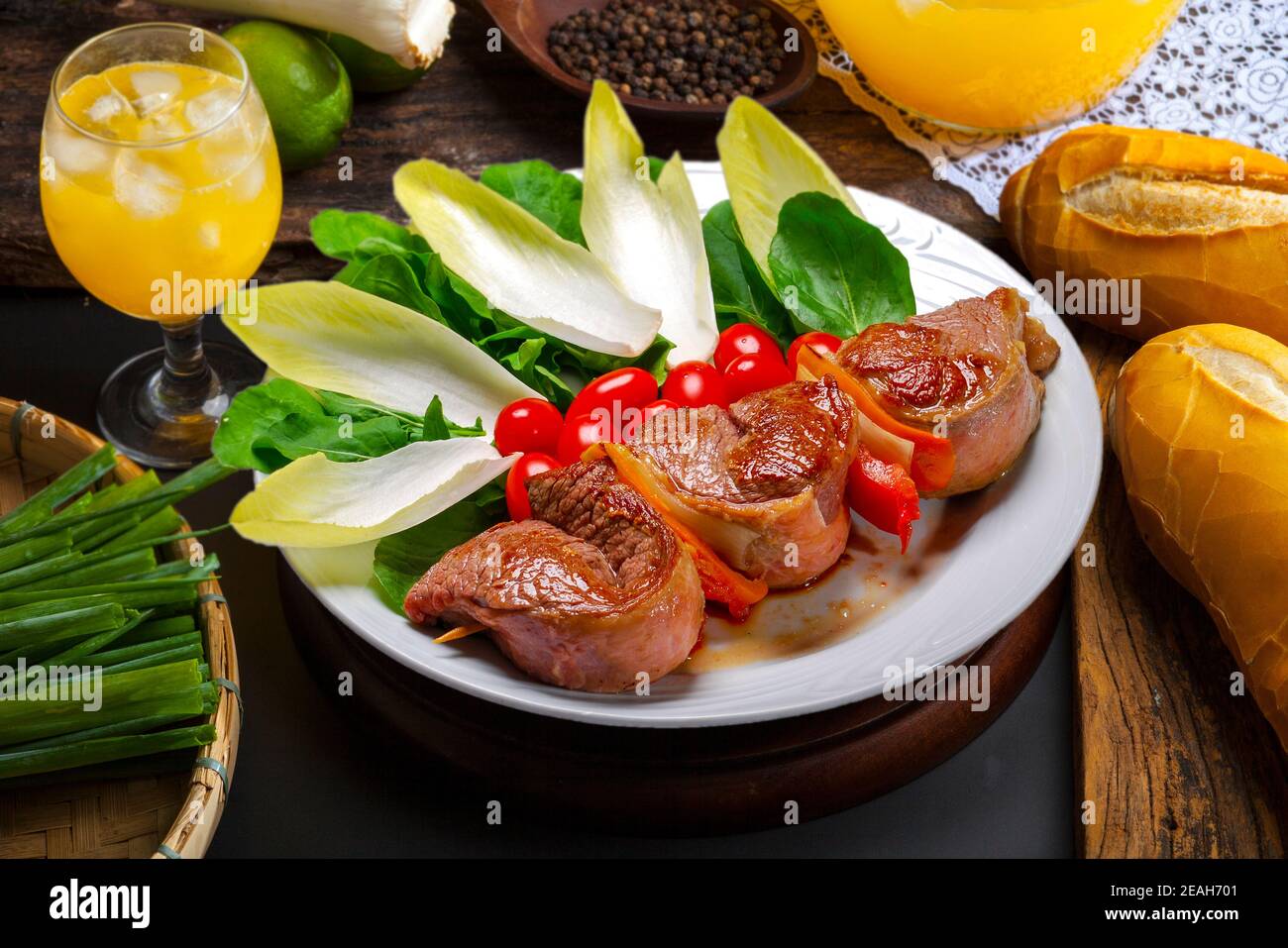 Picanha, traditional Brazilian beef cut Stock Photo - Alamy