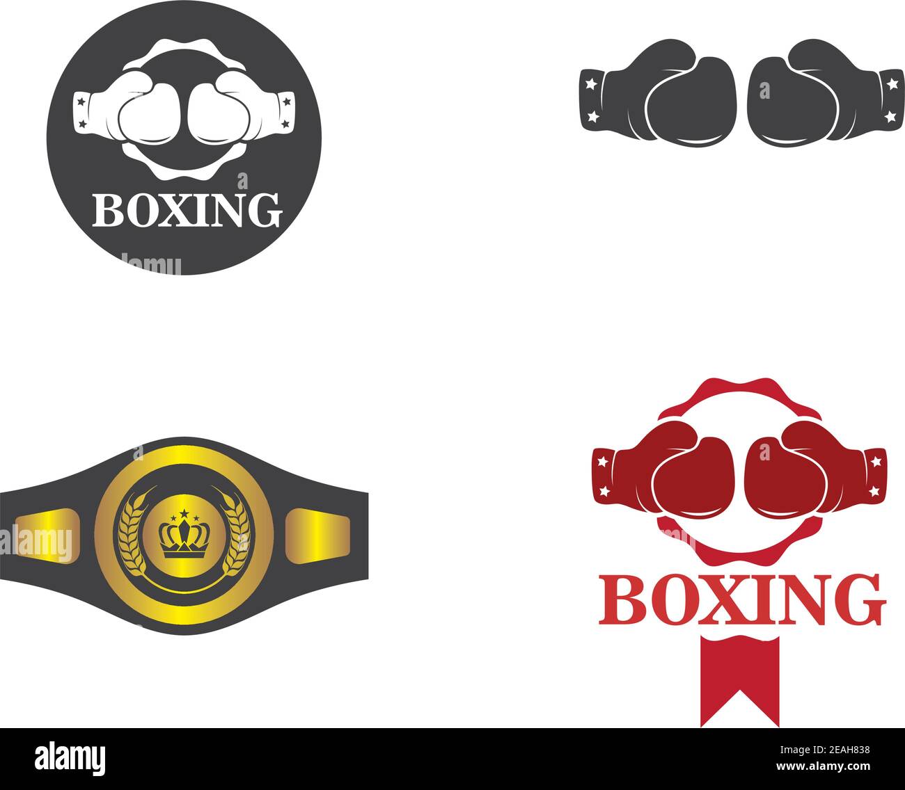 Bronze boxer Stock Vector Images - Alamy