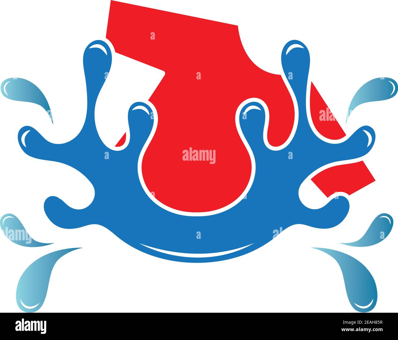 washing clothes logo icon vector of laundry service design template ...