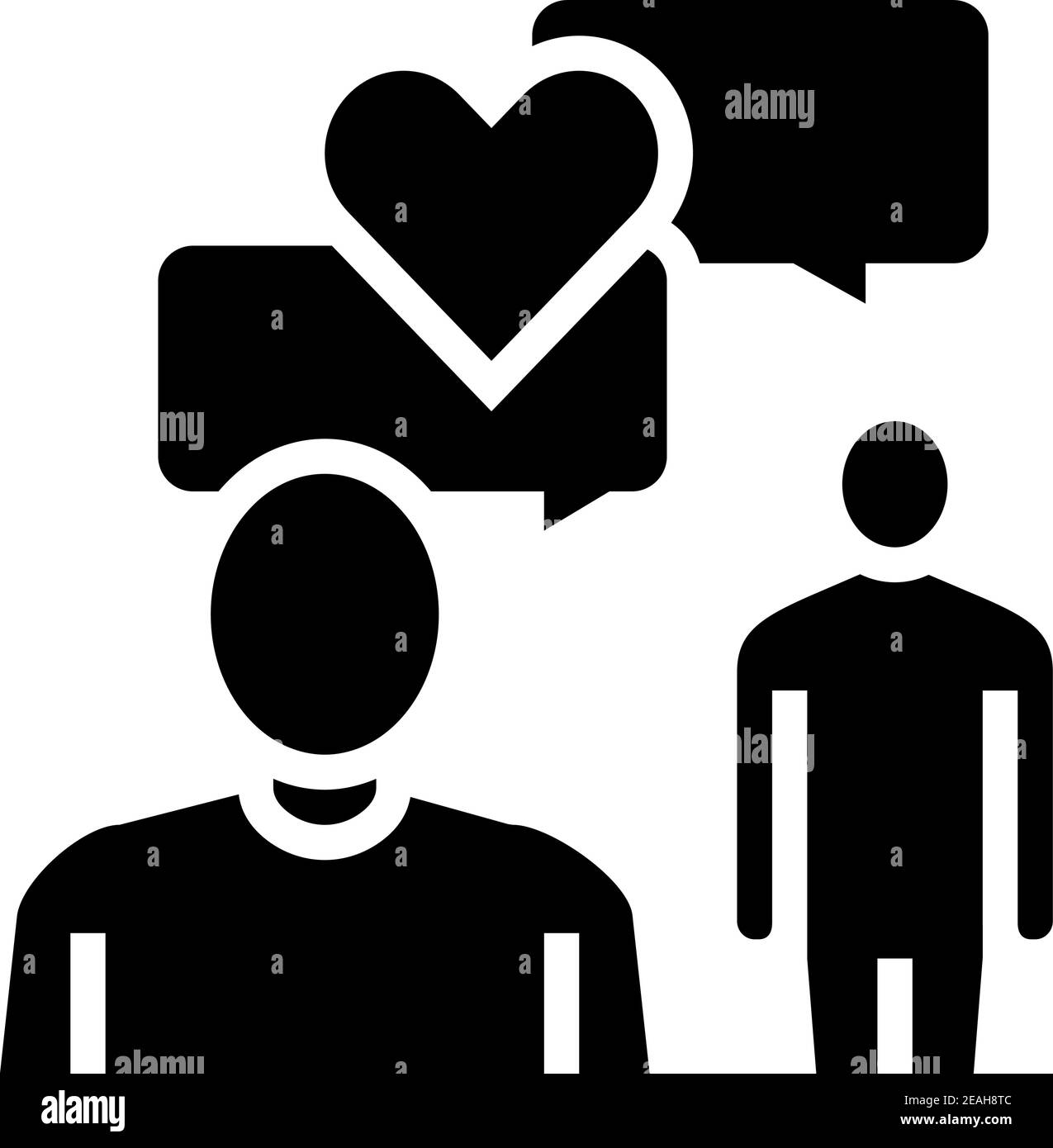 courtesy soft skill glyph icon vector illustration Stock Vector Image ...