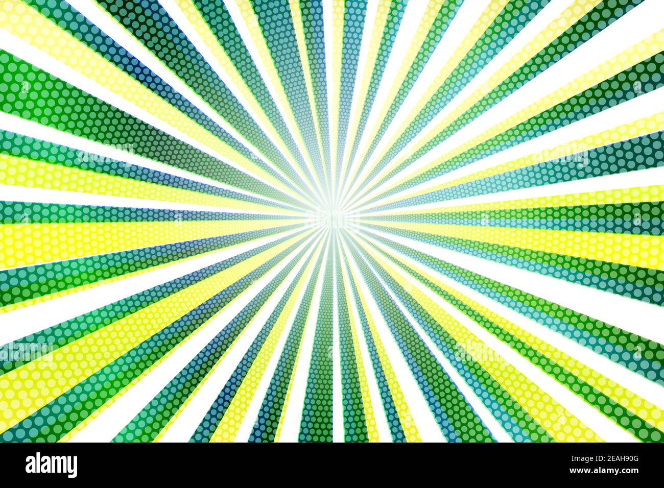 Pop art colorful comics book magazine cover. Striped rainbow background ...