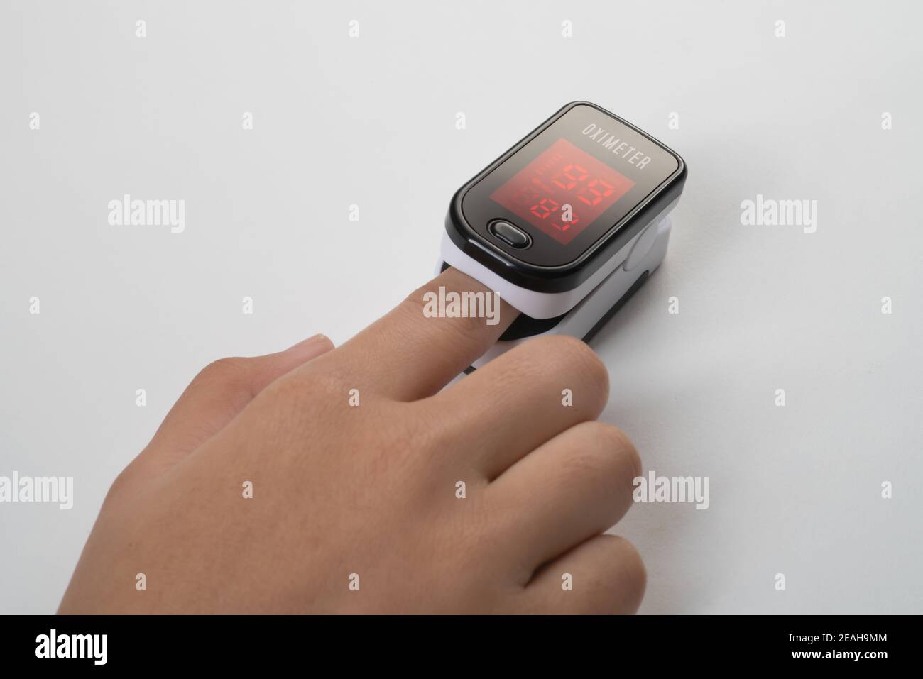 Pulse Oximeter, finger digital device to measure person's oxygen ...