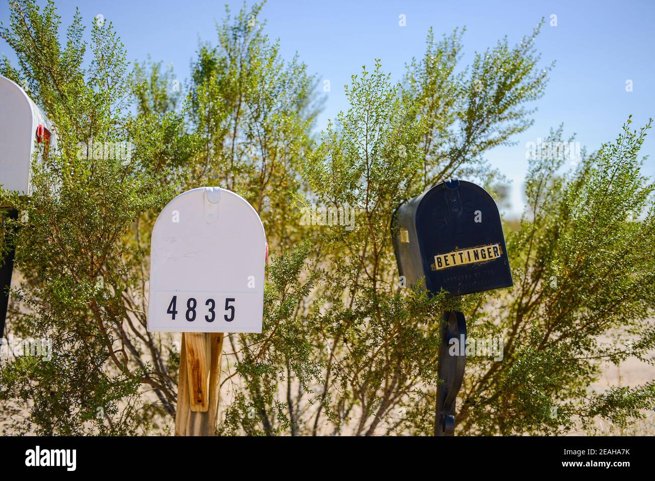 American post boxes hi-res stock photography and images - Alamy