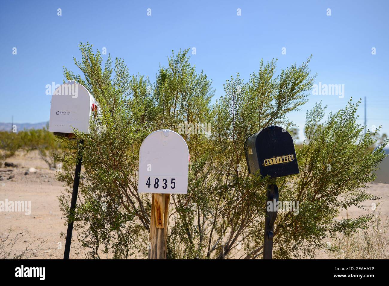 American post boxes hi-res stock photography and images - Alamy