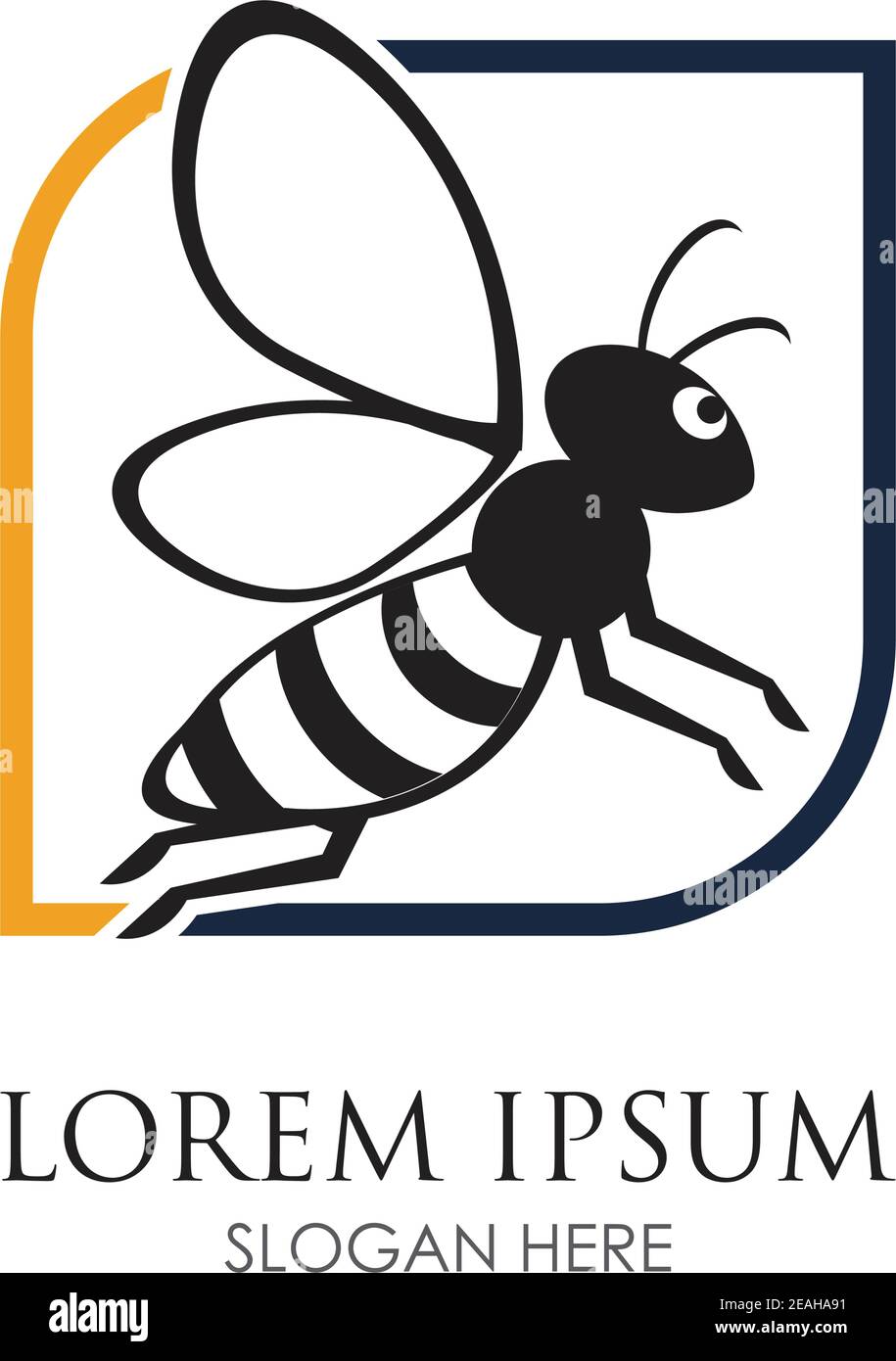 Bee logo vector icon illustration Stock Vector Image & Art - Alamy Bee logo vector icon illustration Stock Vector Image & Art - Alamy