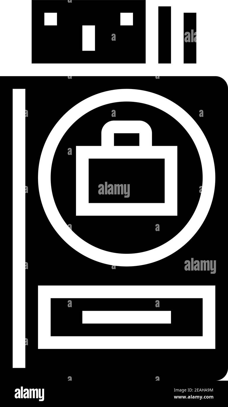 work pay allowance glyph icon vector illustration Stock Vector Image ...