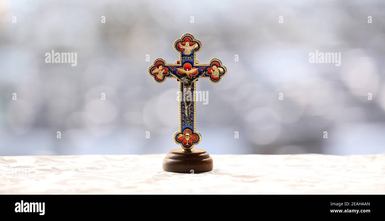 Crucifix religion symbol christianity hi-res stock photography and ...