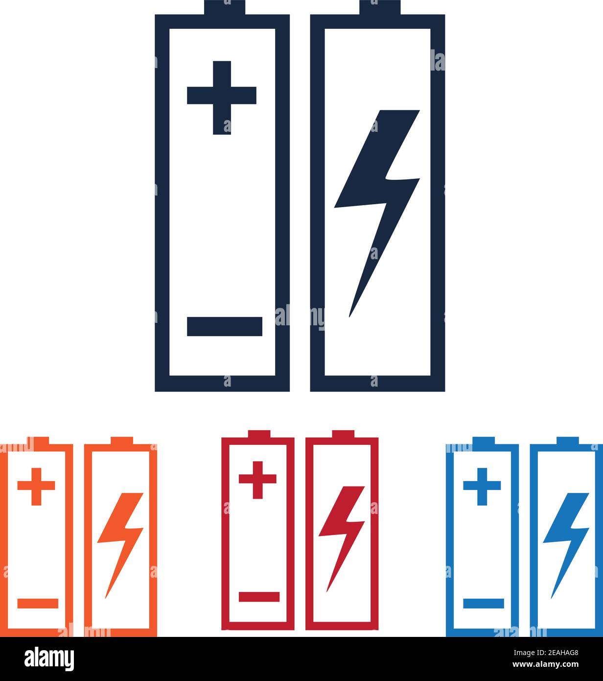 Battery Energy Vector Logo Template Stock Vector Image & Art - Alamy