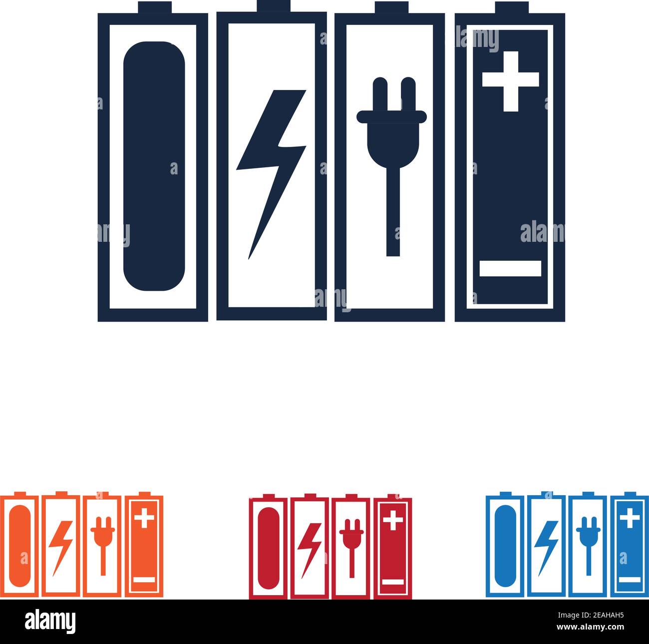 Battery Energy Vector Logo Template Stock Vector Image & Art - Alamy